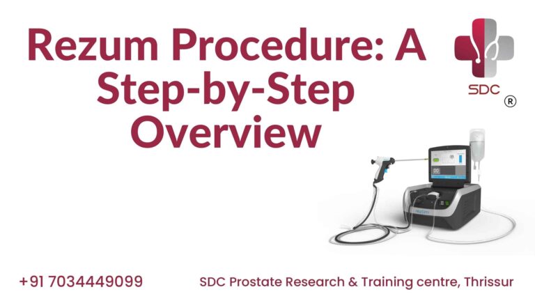 Rezum Procedure: A Step-by-Step Overview - sdcprostatecentre.com